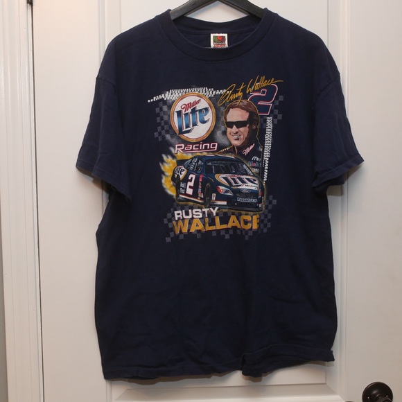 Shirts | Vintage Nascar Rusty Wallace Shirt | Poshmark
